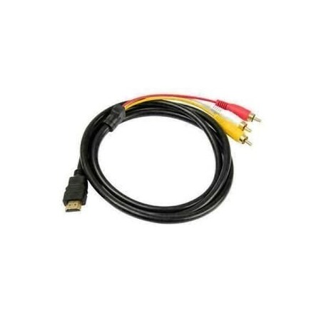 Sanoxy HDMI Male To 3 RCA Video Audio AV Component Converter Adapter ...